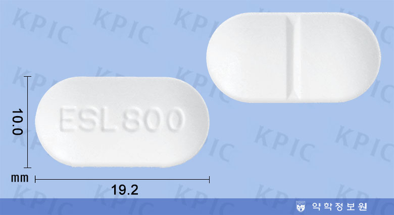 제비닉스 정 [800mg] ( Zebinix tab [800mg]) | 의약품정보 | 의료정보 | 건강정보 | 서울아산병원